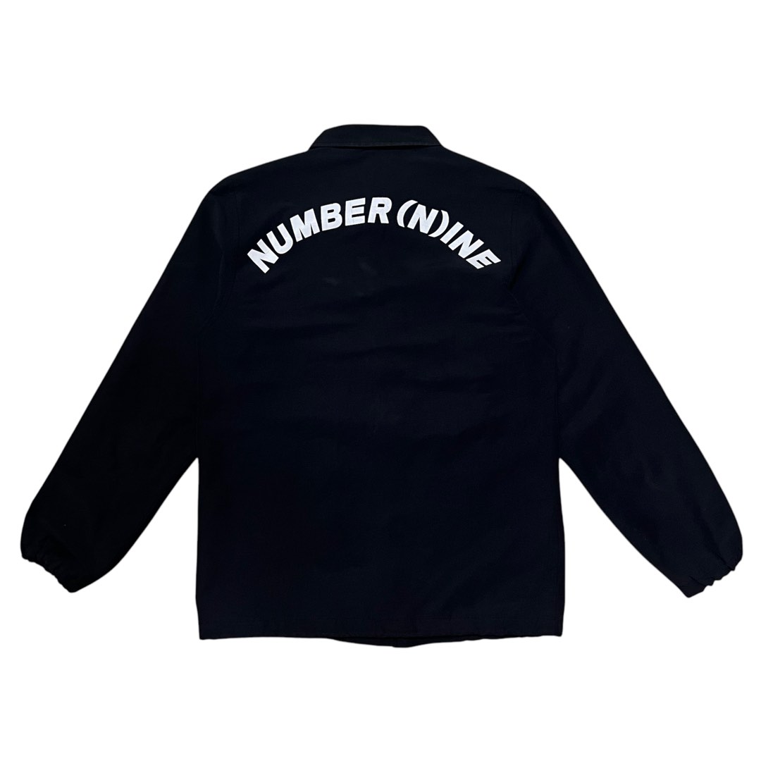 Number Nine Big Logo Coach Jacket, Men's Fashion, Coats, Jackets and ...