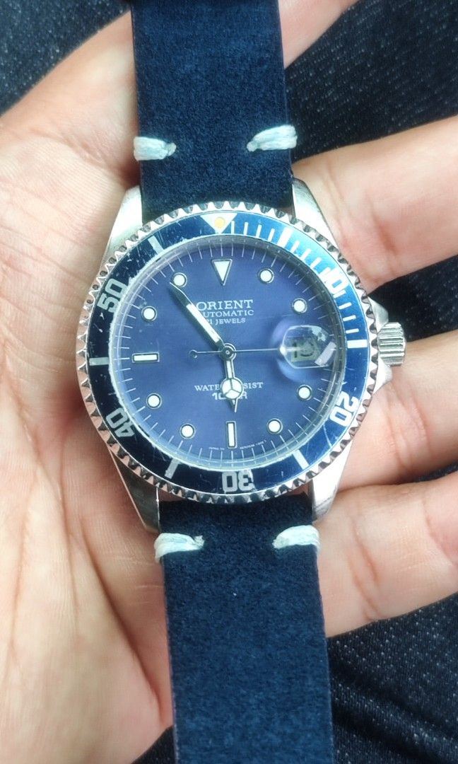 Orient submariner blue, Men's Fashion, Watches & Accessories, Watches ...