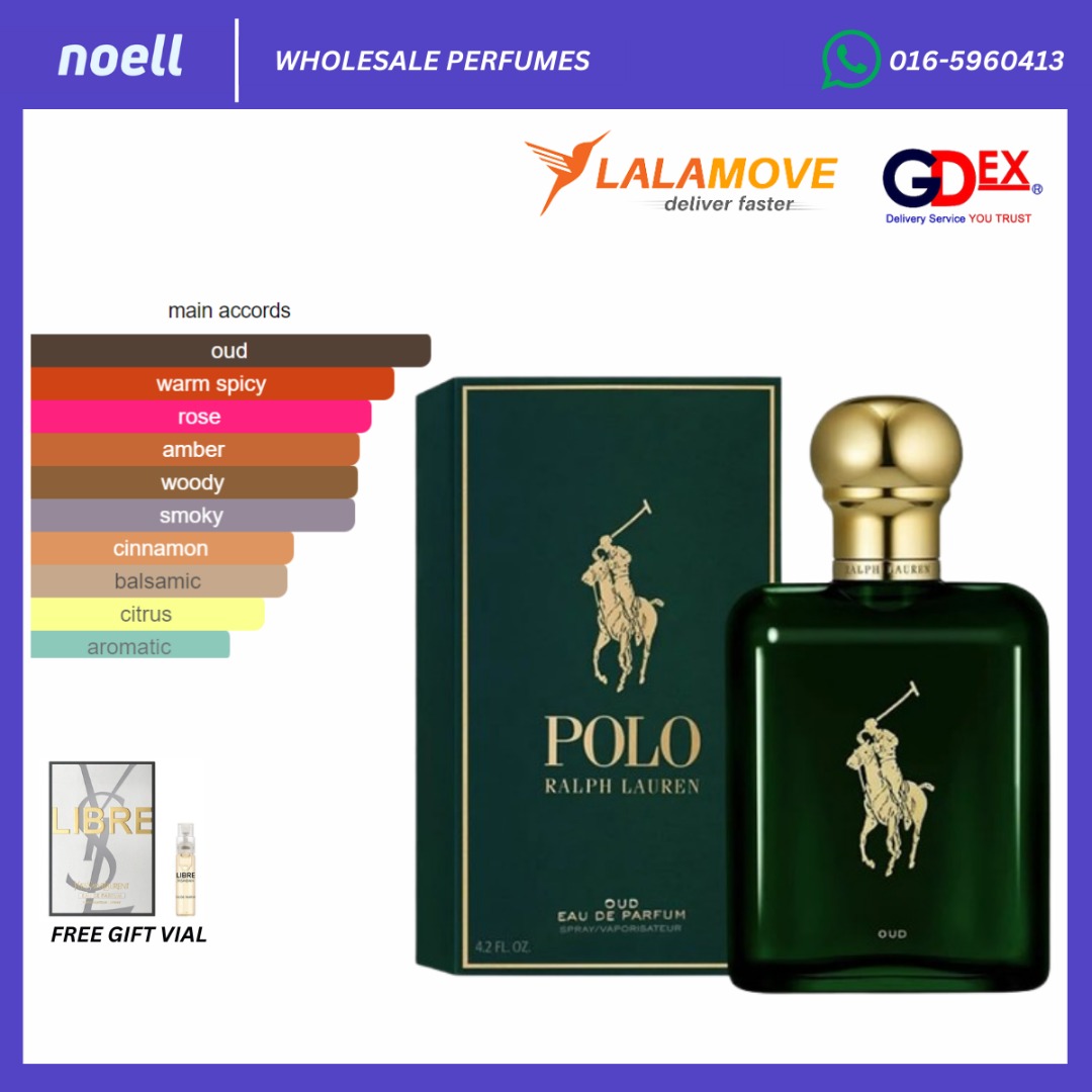 [ORIGINAL] AUTHENTIC READY STOCK RALPH LAUREN POLO OUD EDP 125ML ...
