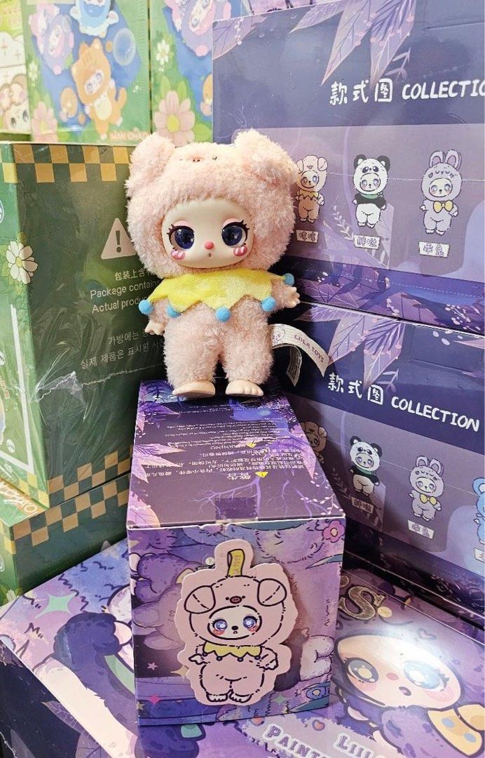 Original LABUBU Liila’s Zoo cute stuff toy, Hobbies & Toys, Toys ...