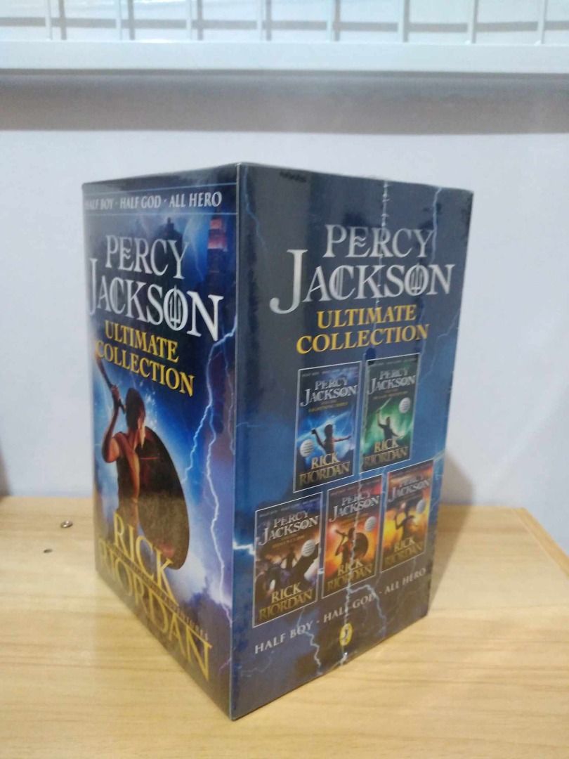 Percy Jackson Collection 5 Books Set (Lightning Thief, Sea of Monsters ...