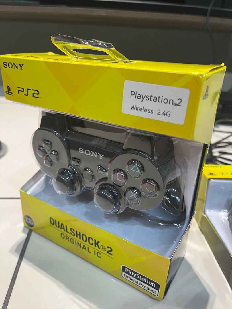 1 x PlayStation 2 (PS2) Wireless 2.4G Controller, Video Gaming, Gaming ...