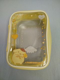 Pompompurin round clear pouch (2023), Women's Fashion, Bags & Wallets, Purses & Pouches on Carousell