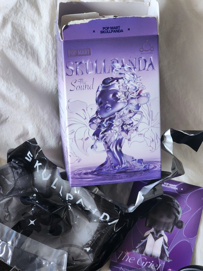 popmart x skullpanda "the grief", Hobbies & Toys, Toys & Games on Carousell