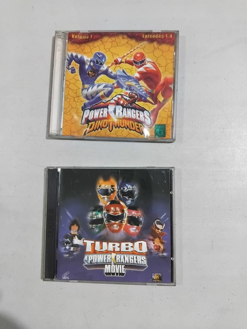 Power Rangers VCD bundle - Power Rangers Dinothunder Vol 1 Episode 1-4 and Turbo A Power Rangers ...