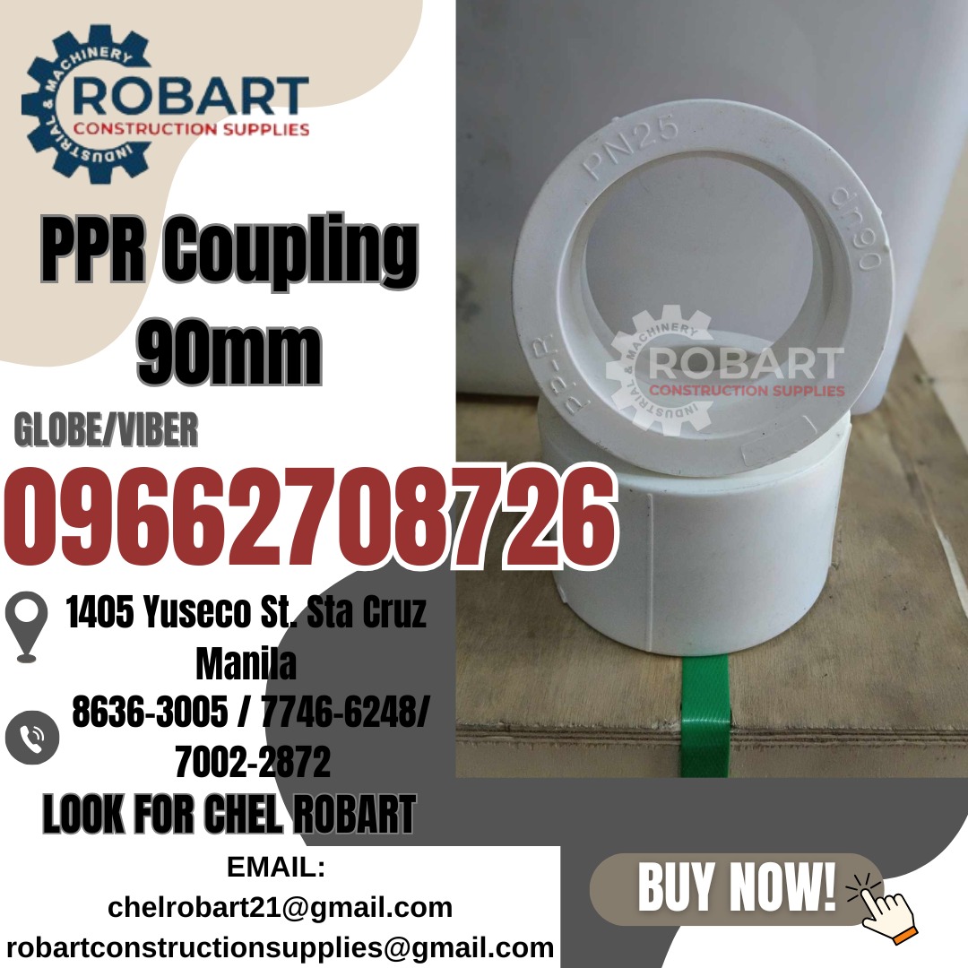 PPR COUPLING, Commercial & Industrial, Construction Tools & Equipment ...