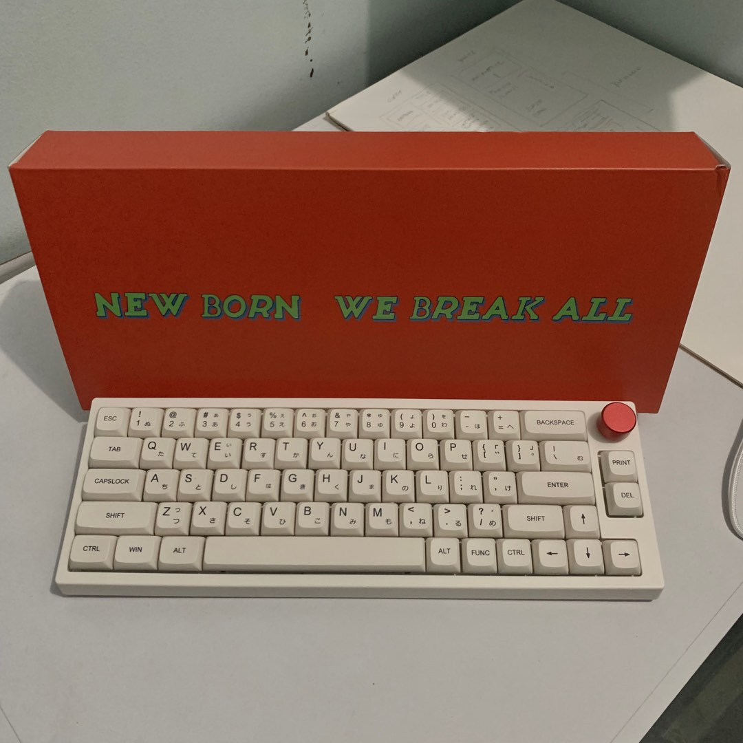 Pre-Built Custom Mechanical Keyboard Lychee G66 Pro V2, Computers ...