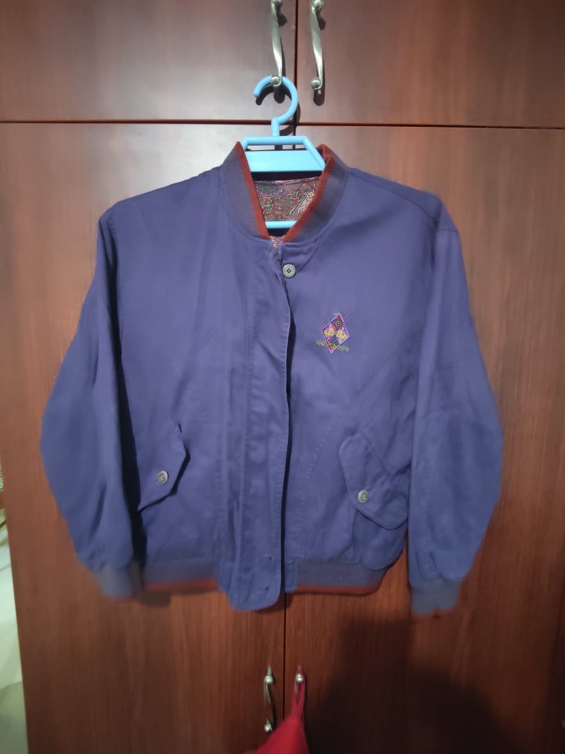 Purple Cotten Jacket, Women's Fashion, Coats, Jackets and Outerwear on ...