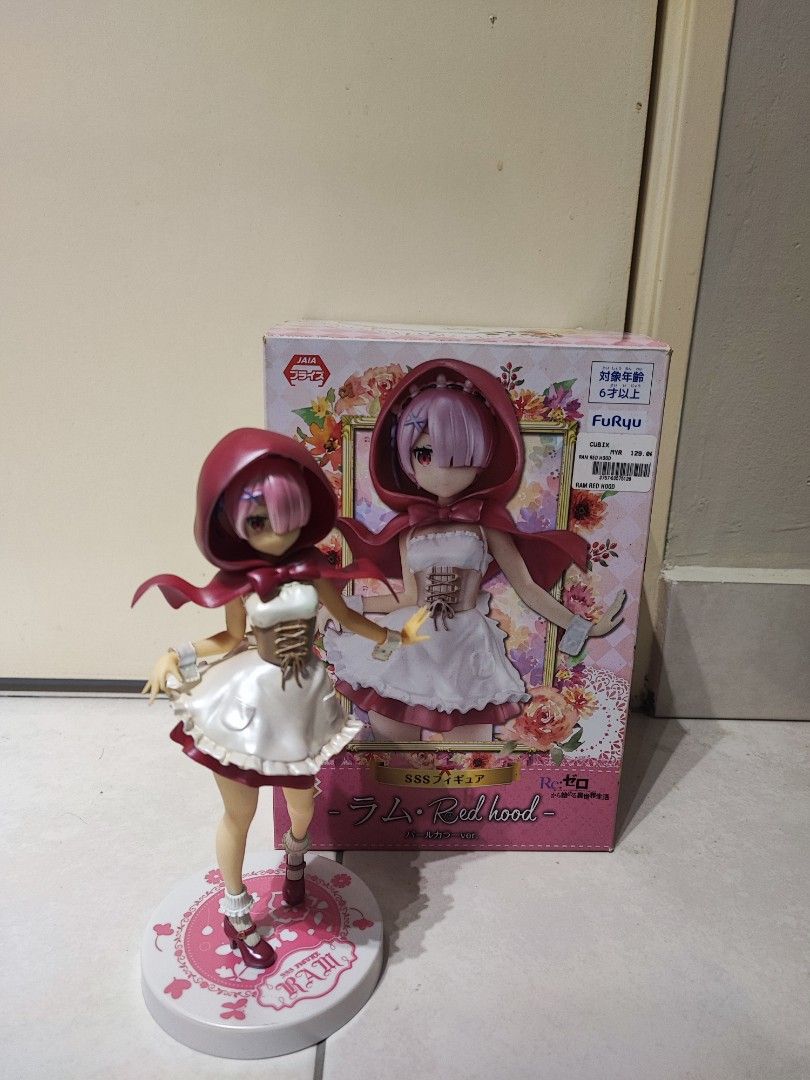 Ram Re zero SSS Red Hood FuRyu, Hobbies & Toys, Collectibles ...
