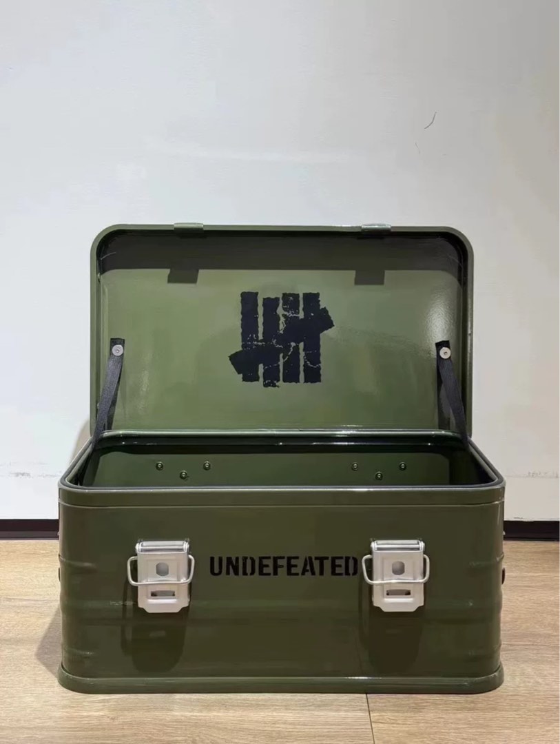 RARE Limited Edition Undefeated Aluminium Storage Box, Furniture & Home ...
