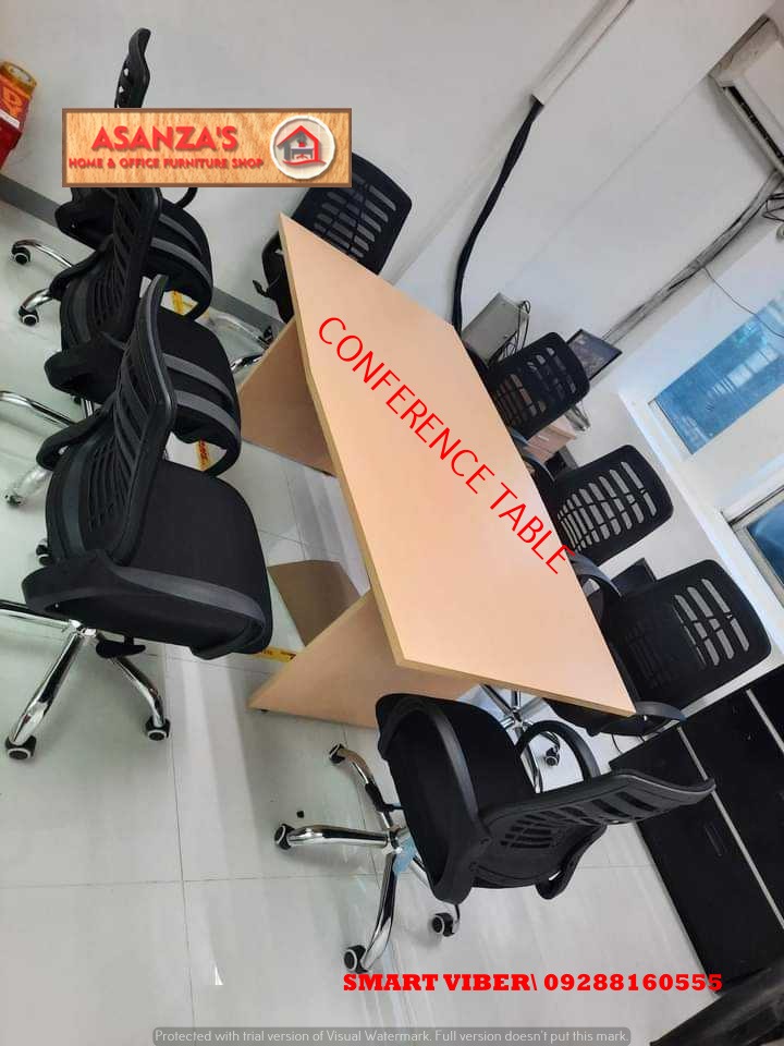 readymade conference table and chair, Furniture & Home Living, Office ...