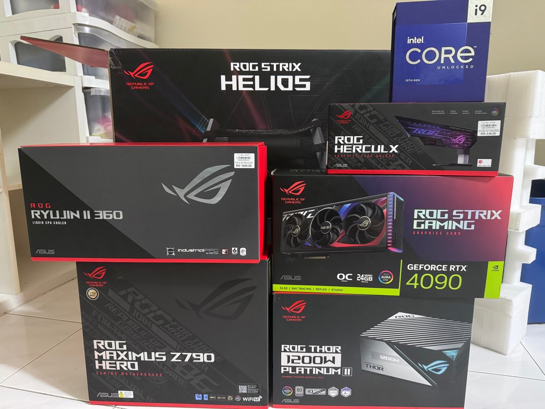 ROG Top full set destop i9-13900k+ RTX4090 oc, Computers & Tech ...