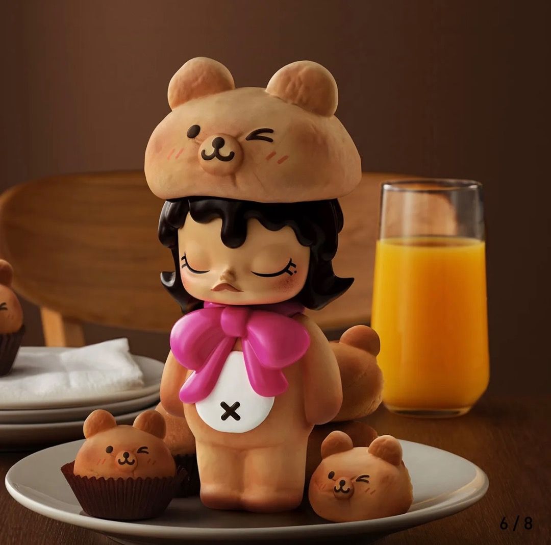 [SECRET] POPMART MOLLY Carb Lover Series - Secret Pretend Bear Bread ...