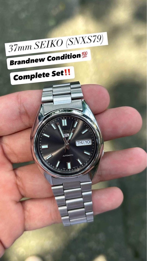 Seiko SNXS79, Men's Fashion, Watches & Accessories, Watches on Carousell
