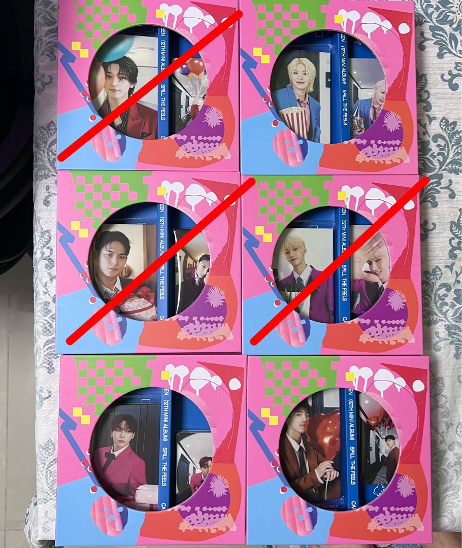 「換」SEVENTEEN MINI12 CARAT VER.不含隨機咭, 興趣及遊戲, 收藏品及紀念品, 韓流 - Carousell