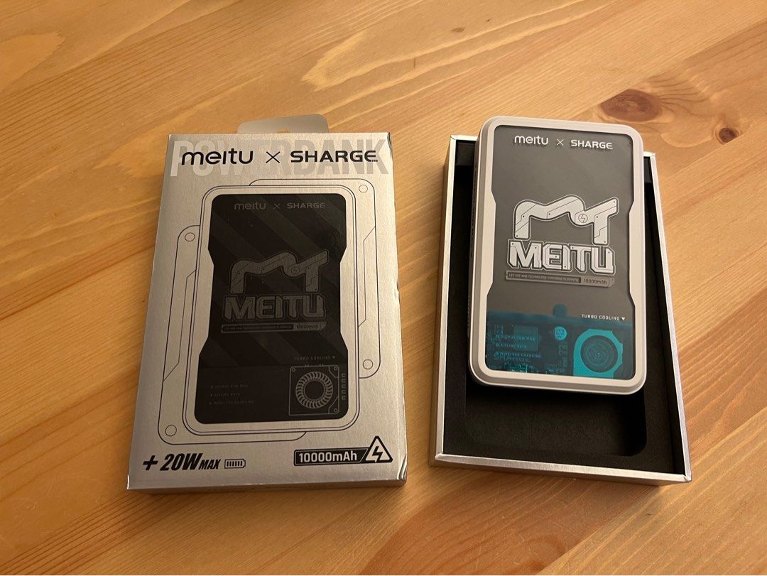 SHARGE 10000mah SP020A吸磁充電器power bank 有內置散熱風扇with built-in fan (請看產品說明 ...