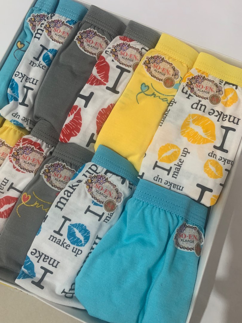 SOEN Bikini Panty Size XL - 1 Dozen, Women's Fashion, Undergarments ...