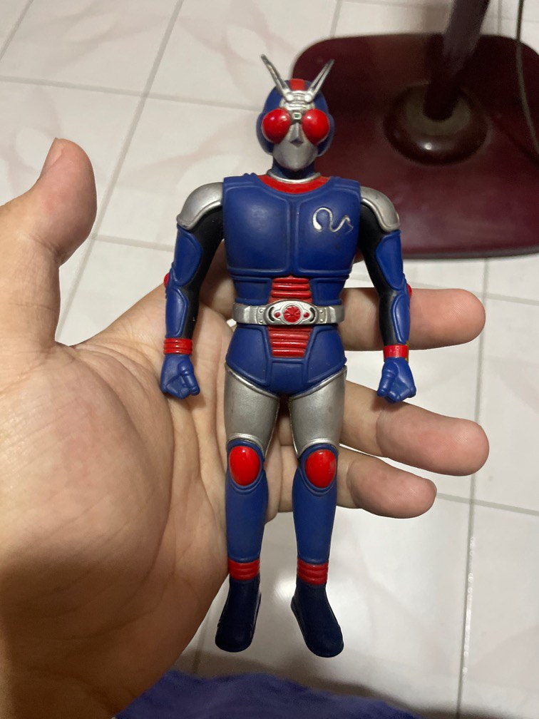 Sofubi kamen rider black rx biorider 6.5inch | bandai | banpresto ...