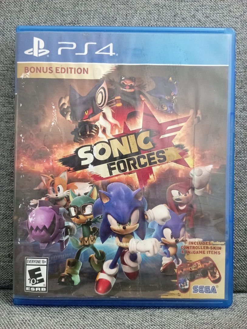 Sonic Forces COVER ART DEFECT (PlayStation) (Used) (Physical), Video ...
