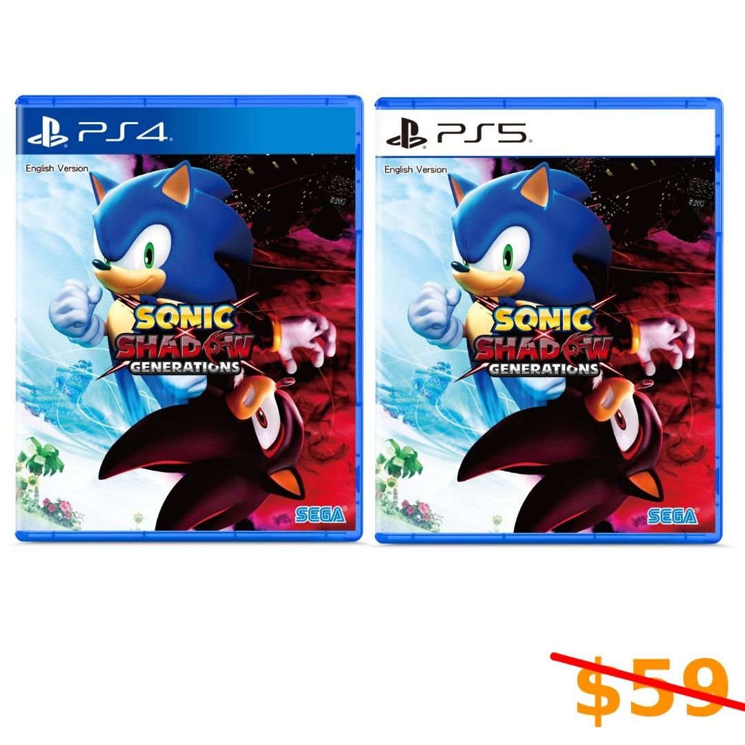 sonic x shadow generations ps4