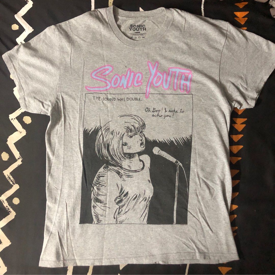 Sonic Youth official merch, Men's Fashion, Tops & Sets, Tshirts & Polo ...