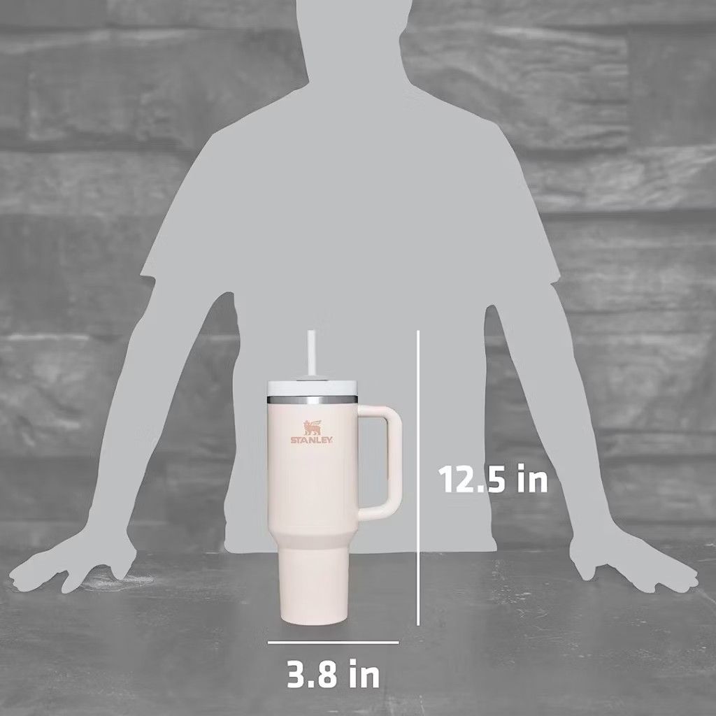 STENLEY quencher H2.0 flowstate vacuum insulated tumbler with lid 40oz ...