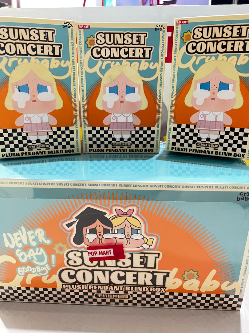 Sunset Concert Cry Baby (Blindbox), Toys & Collectibles, Lainnya di ...