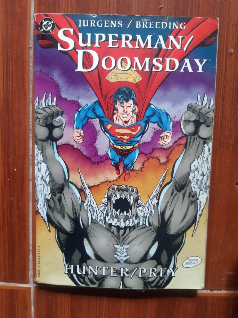 Superman/Doomsday 1994 ORIGINAL VINTAGE, Hobbies & Toys, Books ...