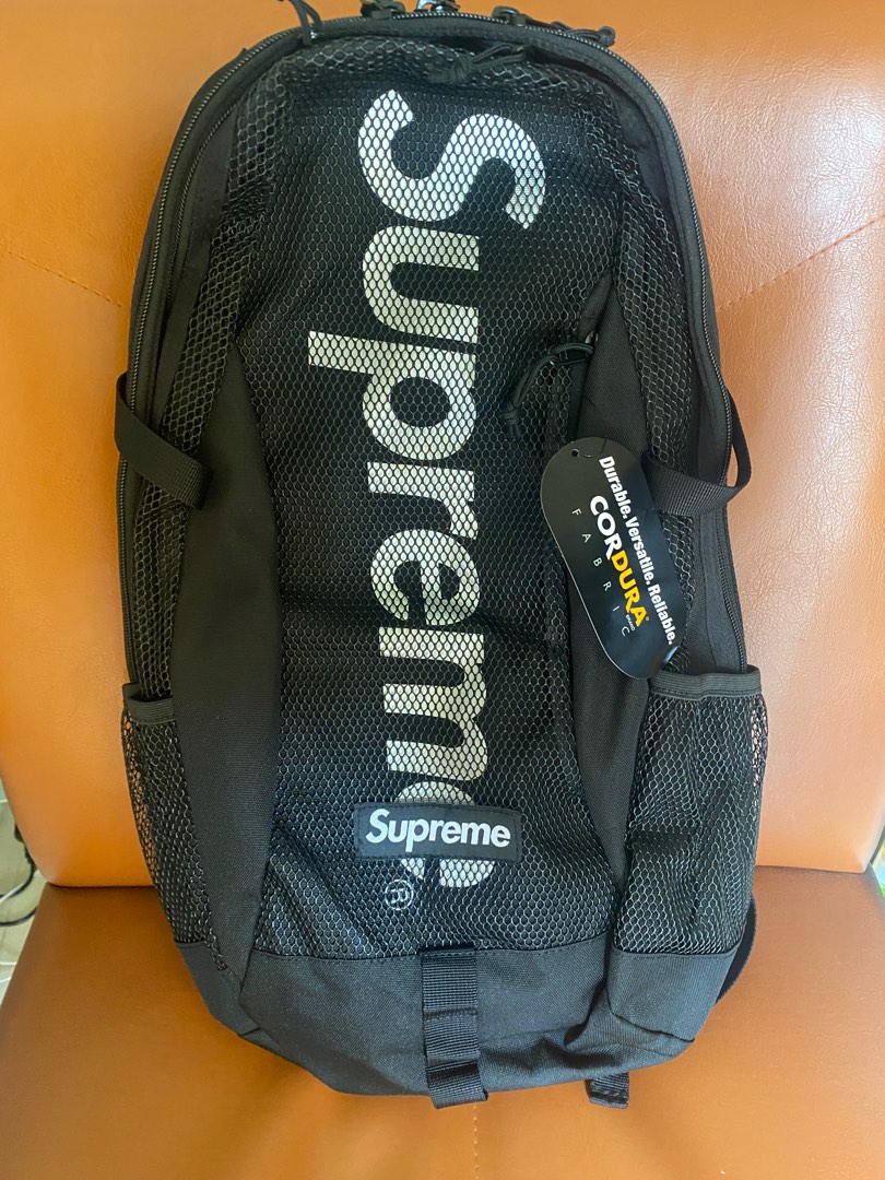 Supreme Backpack SS20 (black), 名牌, 手袋及銀包 - Carousell