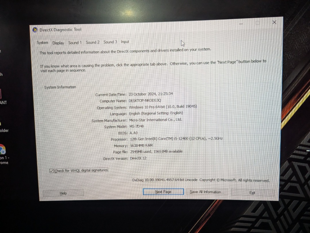 SYSTEM UNIT DESKTOP / CORE i5 12th Gen (12400), Computers & Tech ...