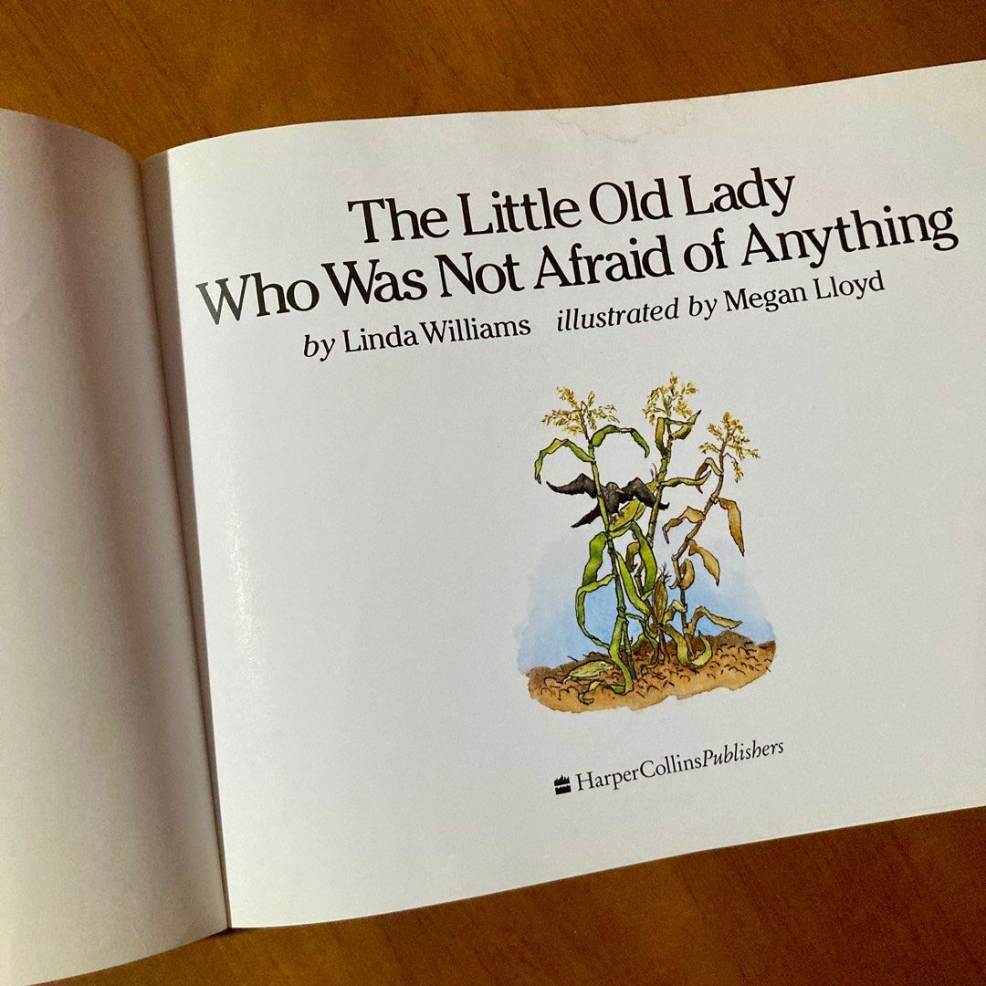 The Little Old Lady Who Was Not Afraid of Anything by Linda Williams ...