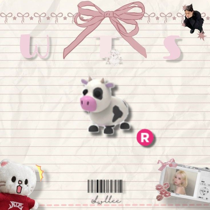 [TNG ONLY] R COW ADOPT ME PET *read desc, Video Gaming, Gaming ...