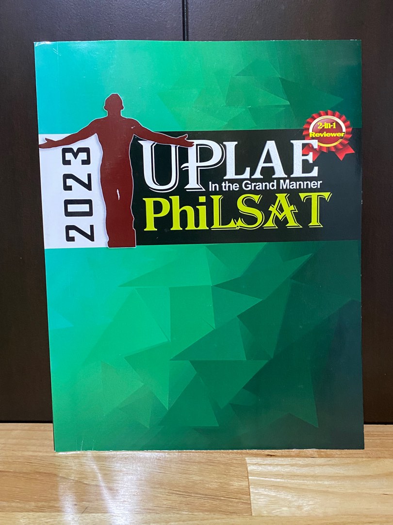 UPLAE 2023 PHILSAT Reviewer, Hobbies & Toys, Books & Magazines, Textbooks on Carousell
