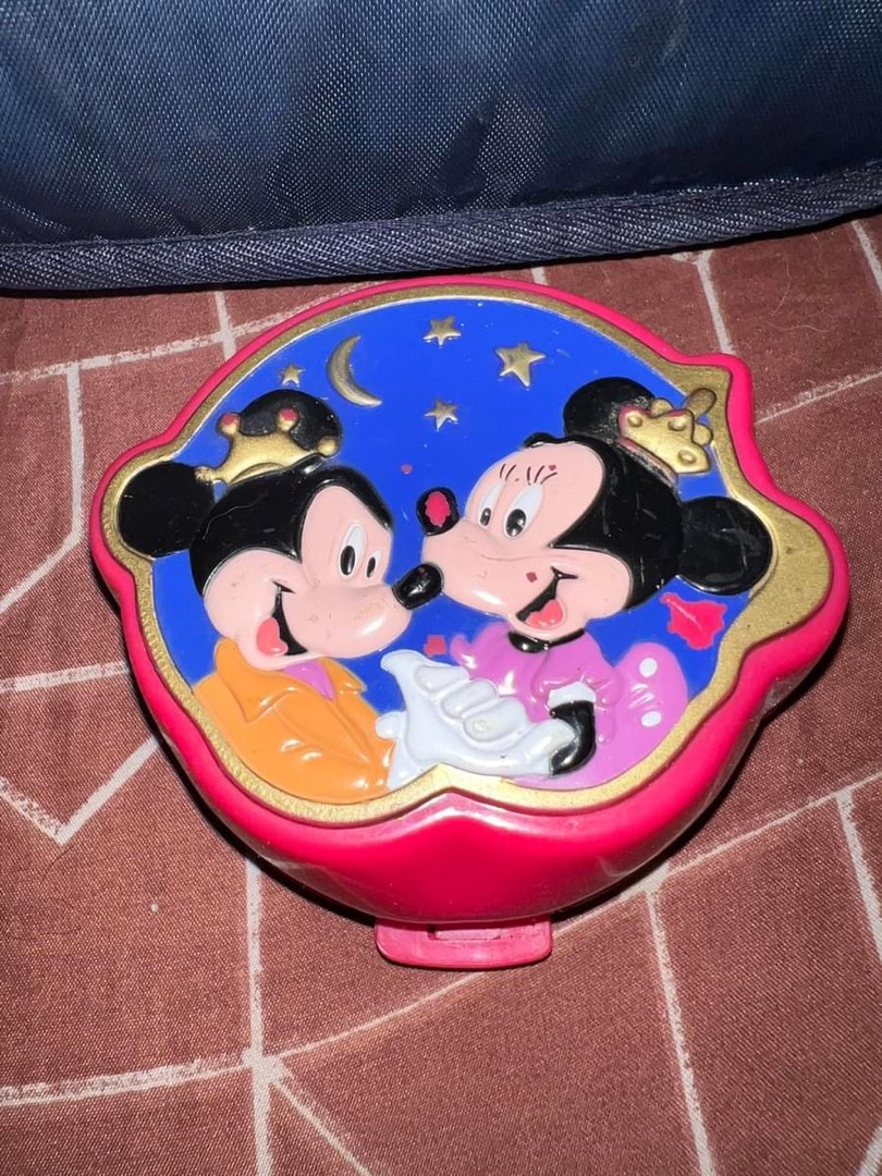 Vintage 1995 Polly Pocket Bluebird Disney Mickey & Minnie Mouse ...
