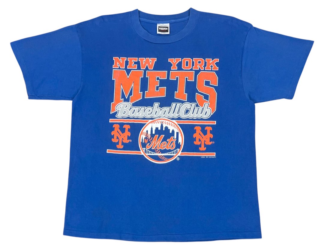 Vintage 90s MLB New York Mets, Men's Fashion, Tops & Sets, Tshirts & Polo Shirts on Carousell