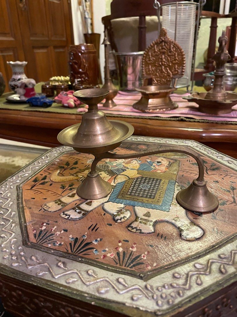 Vintage Brass Camphor Burner, Furniture & Home Living, Home Decor ...