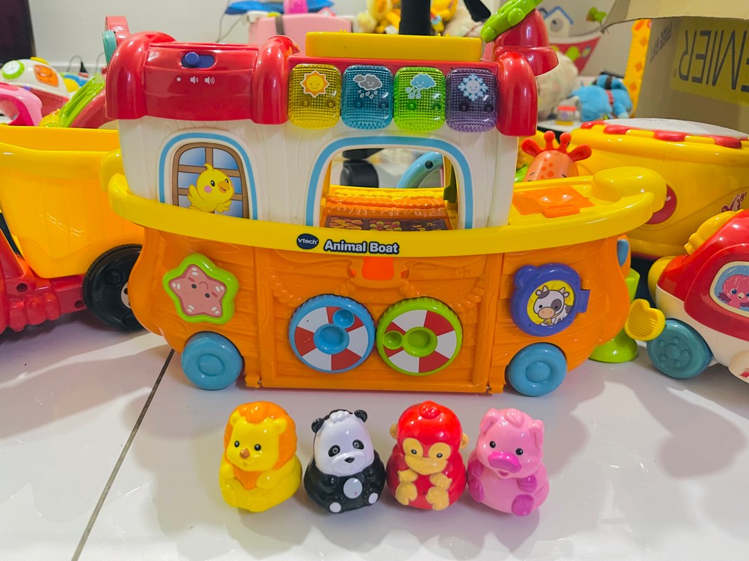 VTECH ANIMAL BOAT, Hobbies & Toys, Toys & Games on Carousell
