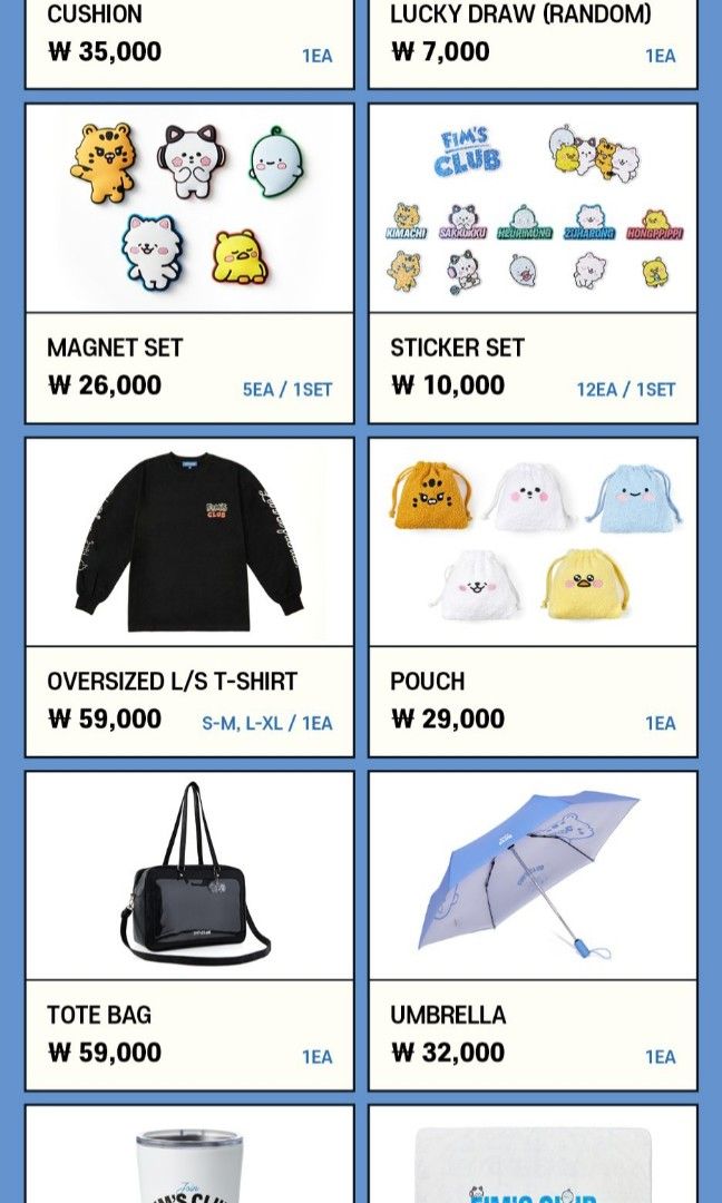 WTS LE SSERAFIM FIMS CLUB MERCH, Hobbies & Toys, Collectibles ...