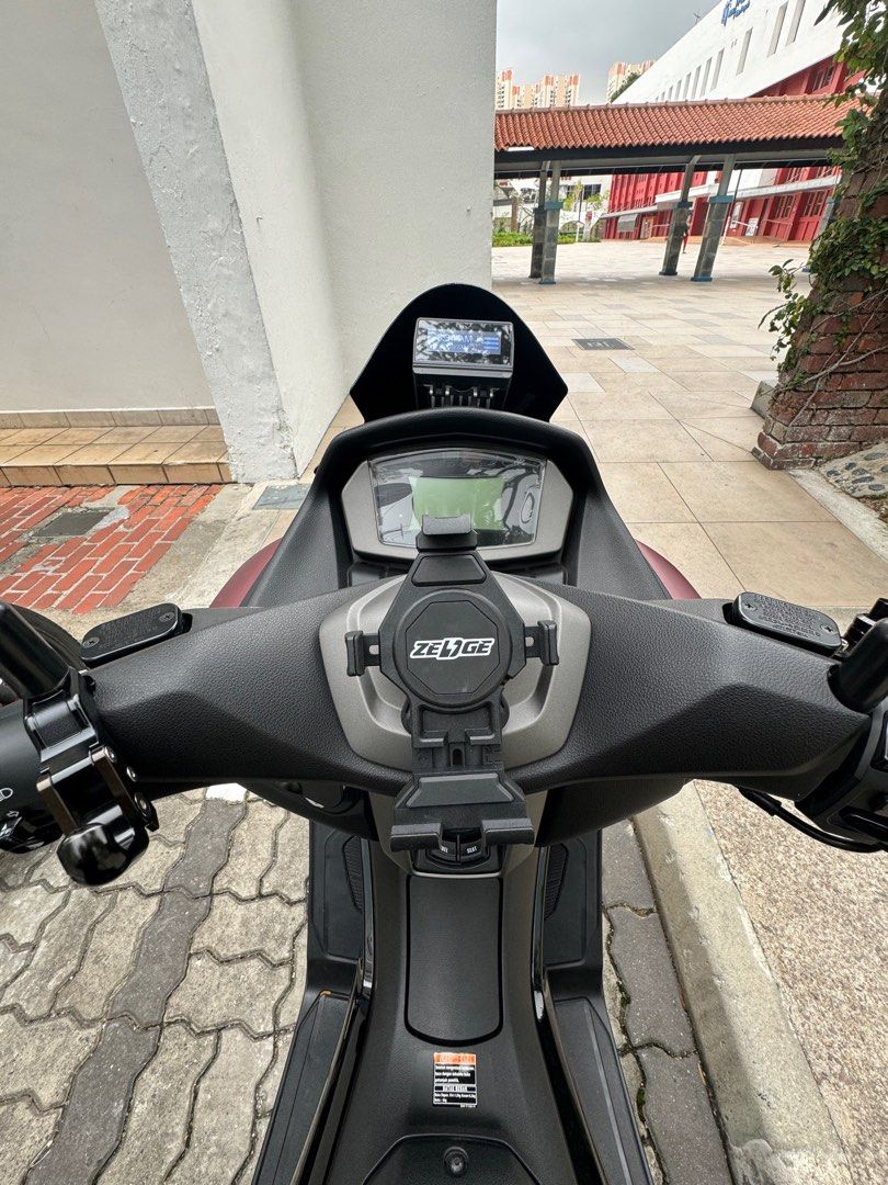 YAMAHA NMAX IU OBU RELOCATE SET, Motorcycles, Motorcycle Accessories on ...