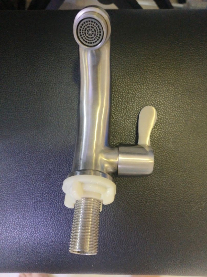 2 units of Stainless Steel SUS 304 Water Taps, Furniture & Home Living, Bathroom & Kitchen ...