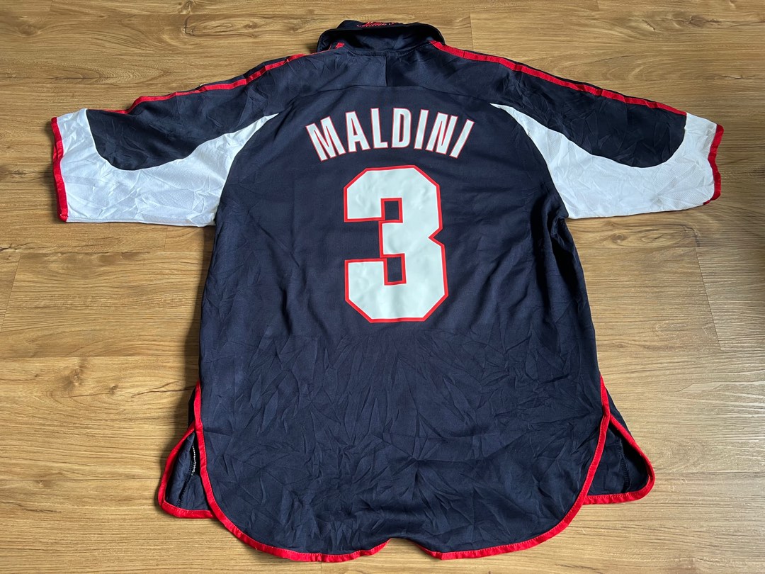#3 Paolo Maldini Rare AC Milan 1999-2000 Third (Local stock) soccer ...