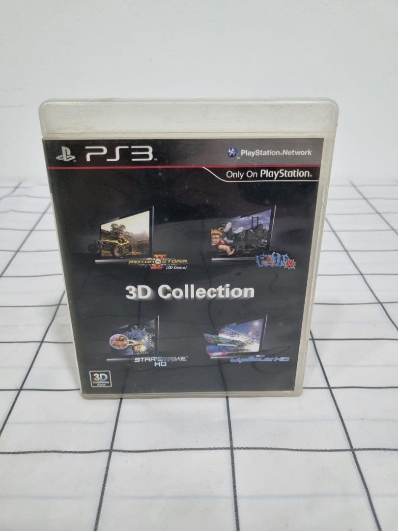 3D Collection PlayStation PS 3 PS3 Rare Asian Exclusive, Video Gaming ...