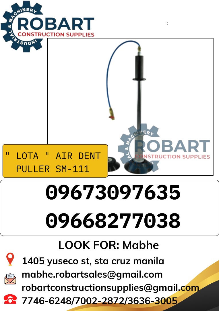 " LOTA " AIR DENT PULLER SM-111, Commercial & Industrial, Construction ...