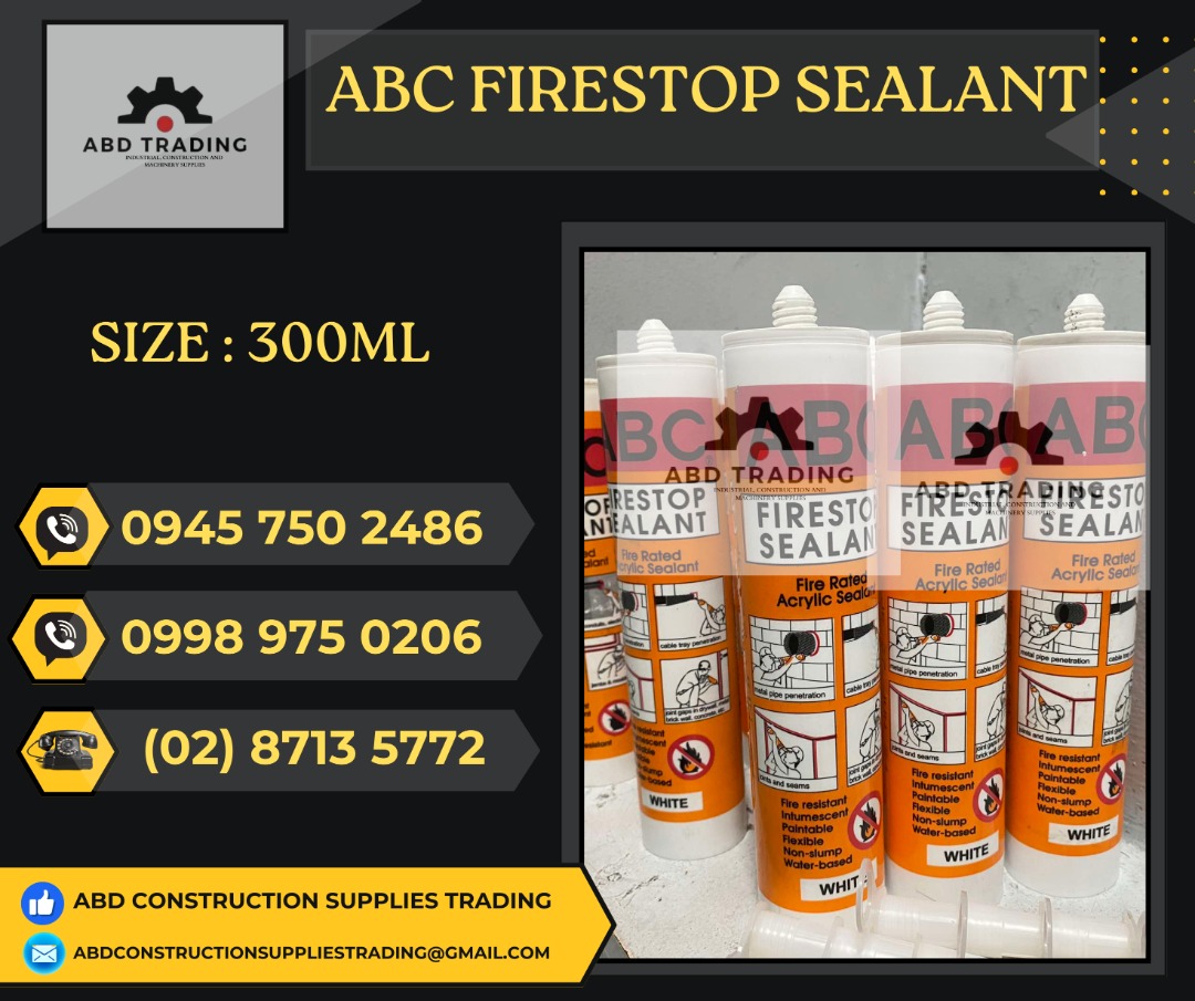 ABC FIRESTOP SEALANT, Commercial & Industrial, Construction Tools ...