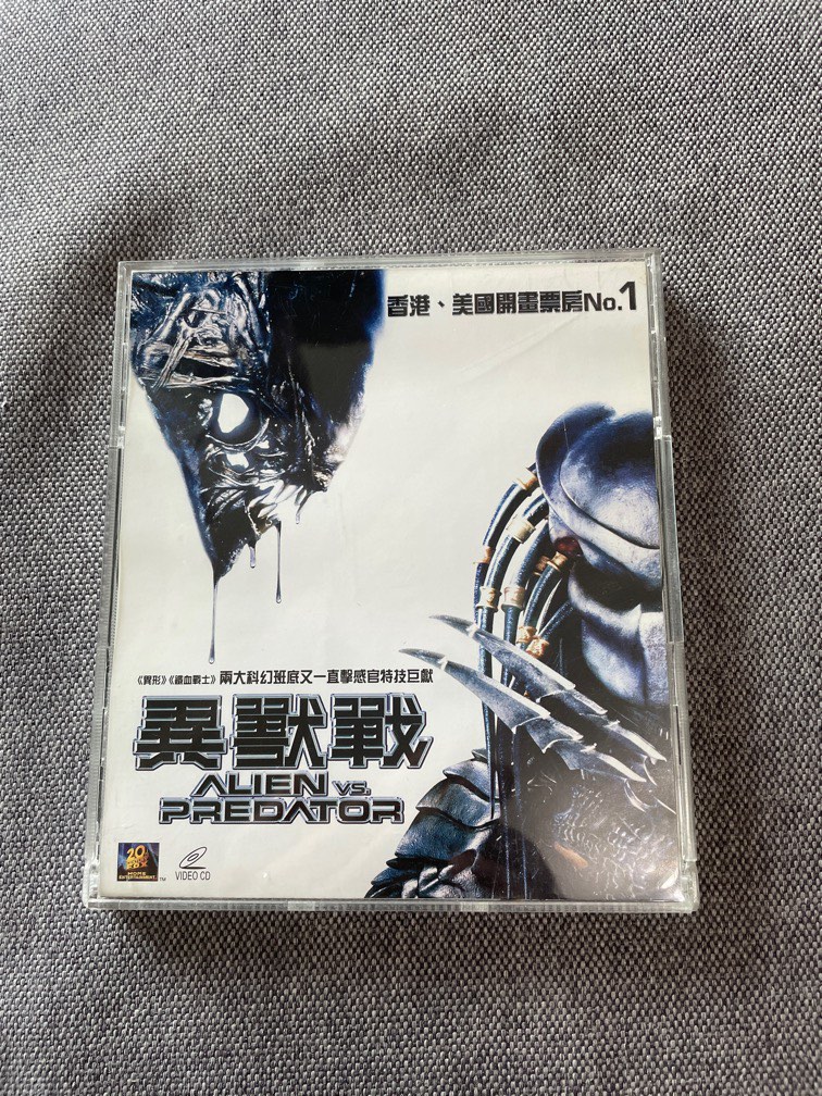異獸戰Alien vs Predator (VCD), 興趣及遊戲, 音樂、樂器 & 配件, 音樂與媒體 - CD 及 DVD - Carousell