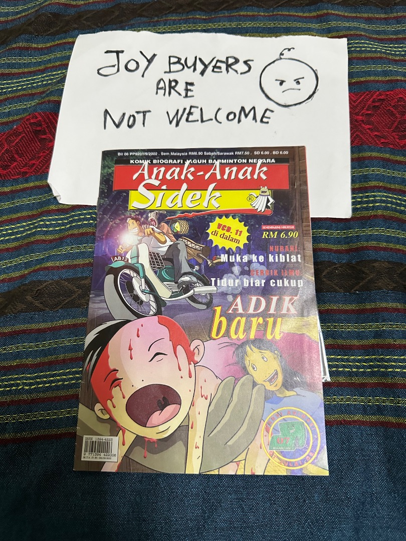 ANAK-ANAK SIDEK SIRI ANIMASI DAN VCD BOLEH PAKAI, Hobbies & Toys, Books & Magazines, Comics ...