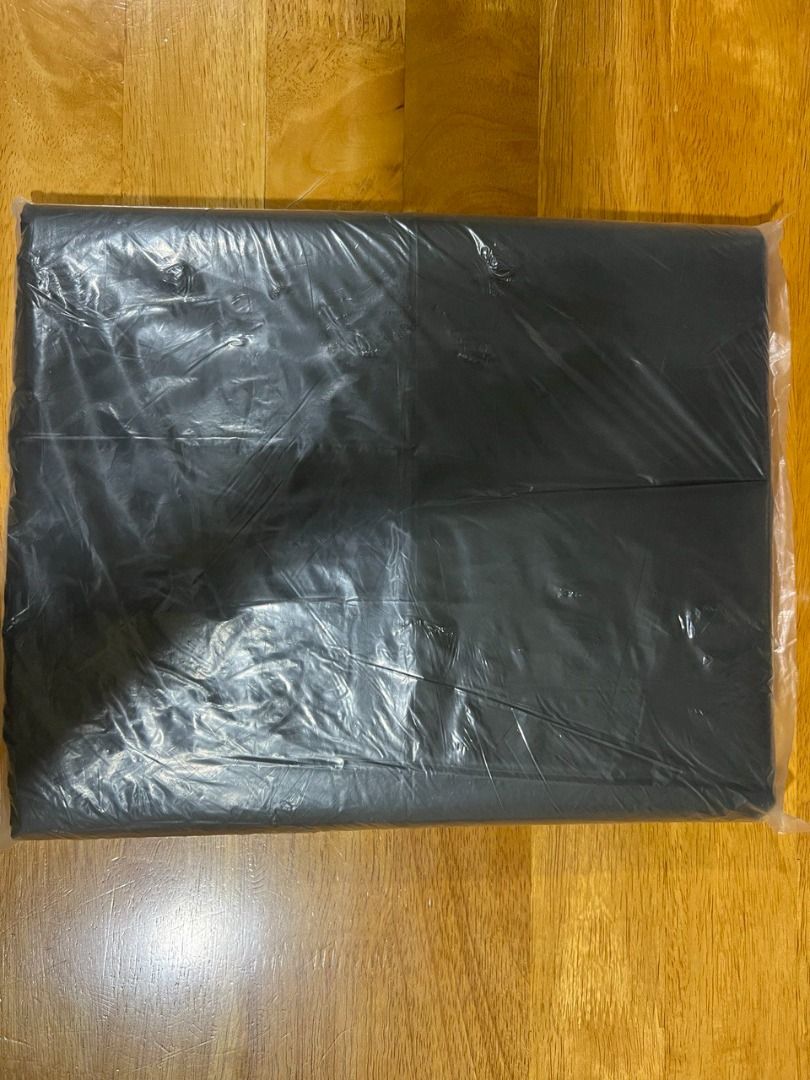 Assorted Items - Garbage Bags, Trays, Plastics, Sfork, Mask, Glass ...