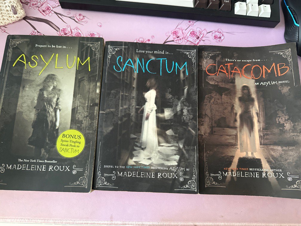 Asylum trilogy by Madeline Roux, Hobbies & Toys, Books & Magazines ...