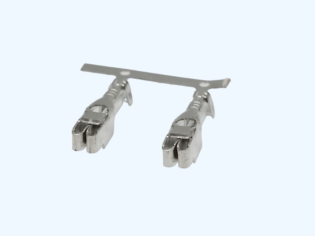 AUTOMOTIVE METER FUSE FEMALE TERMINAL SILVER COPPER (2-PCS/1-PAIR ...