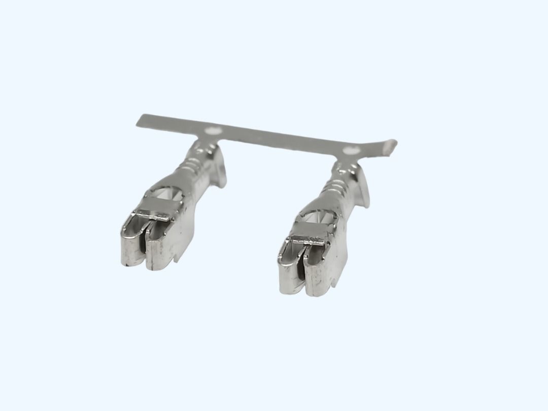 AUTOMOTIVE METER FUSE FEMALE TERMINAL SILVER COPPER (2-PCS/1-PAIR ...